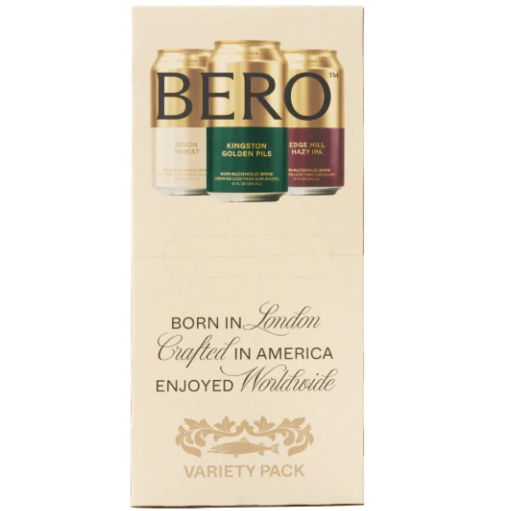 Bero Variety Pack By Tom Holland - Non-Alcoholic Beer – Mission Trails ...