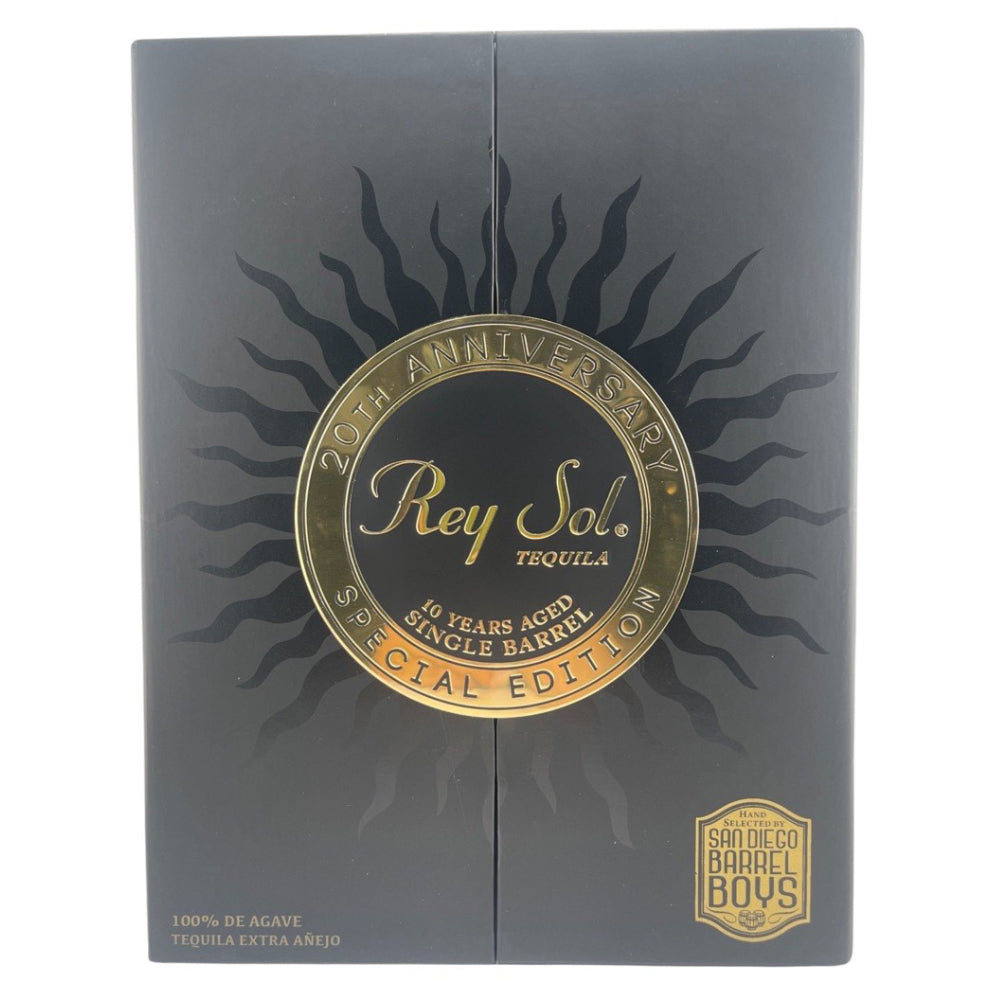 Rey Sol 20th Anniversary 10 Year Old Extra Anejo Tequila Limited Editi ...