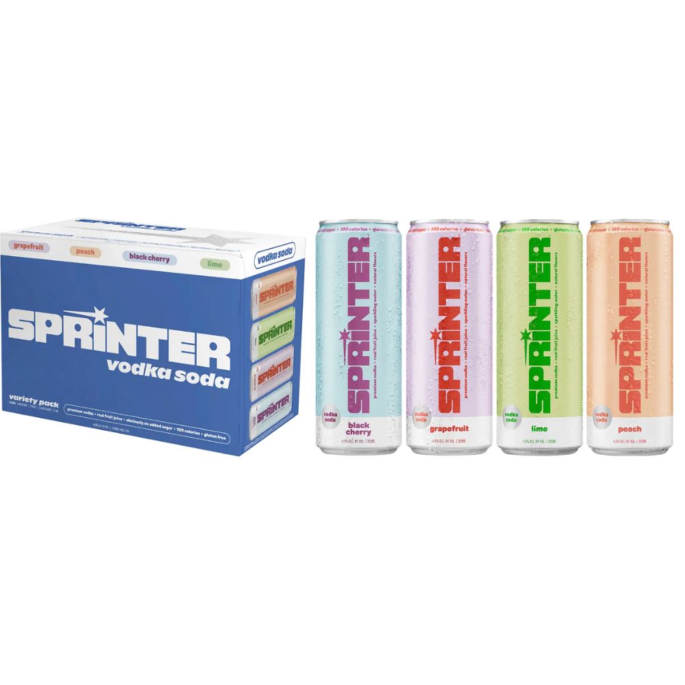 Sprinter Vodka Soda Variety 8 PK by Kylie Jenner – Mission Trails Wine ...