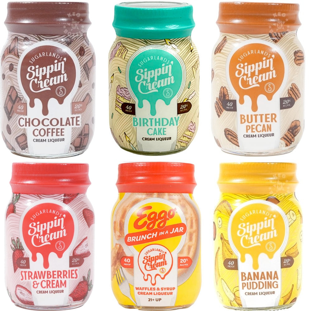 Sugarlands Sippin' Cream 50ml Variety 6 Pack – Mission Trails Wine ...