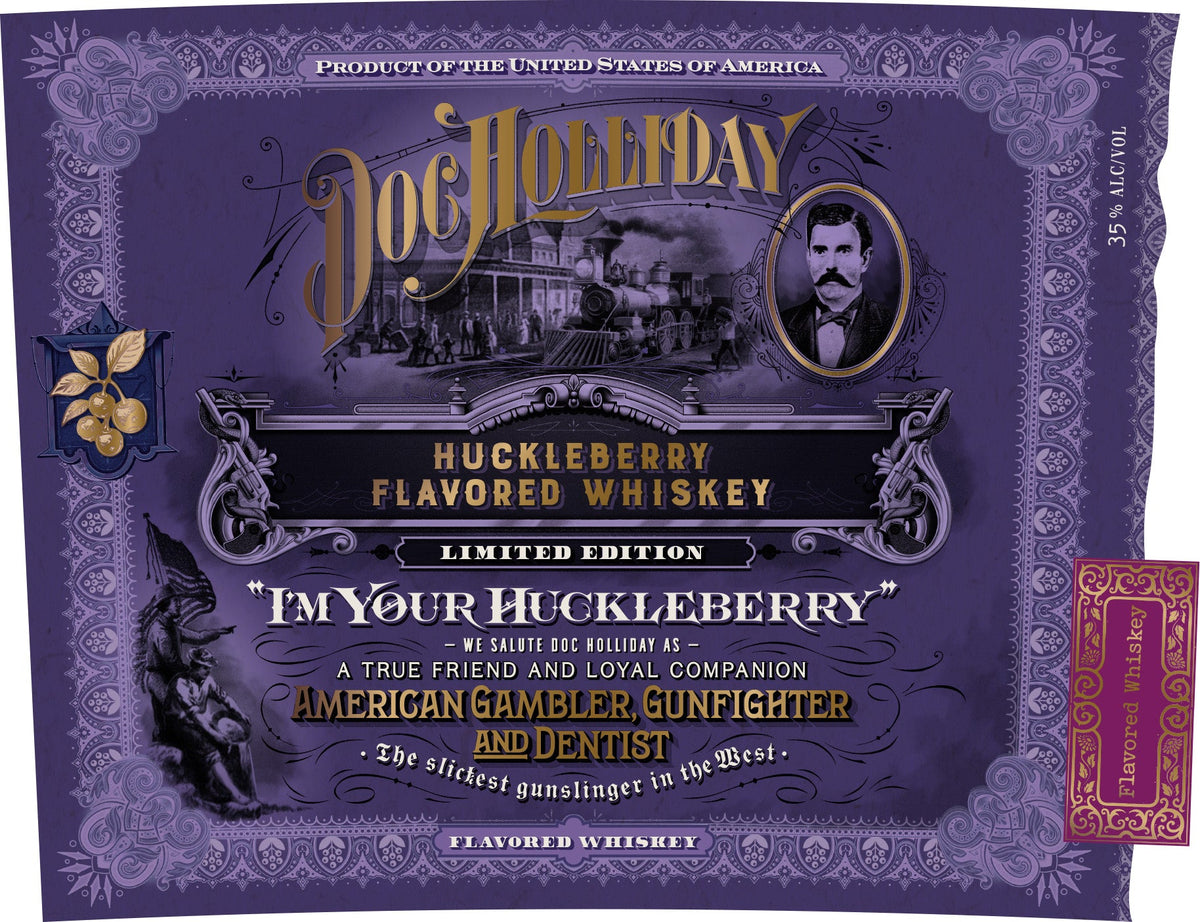 Doc Holliday “I’m Your Huckleberry” Limited Edition Huckleberry Flavor ...