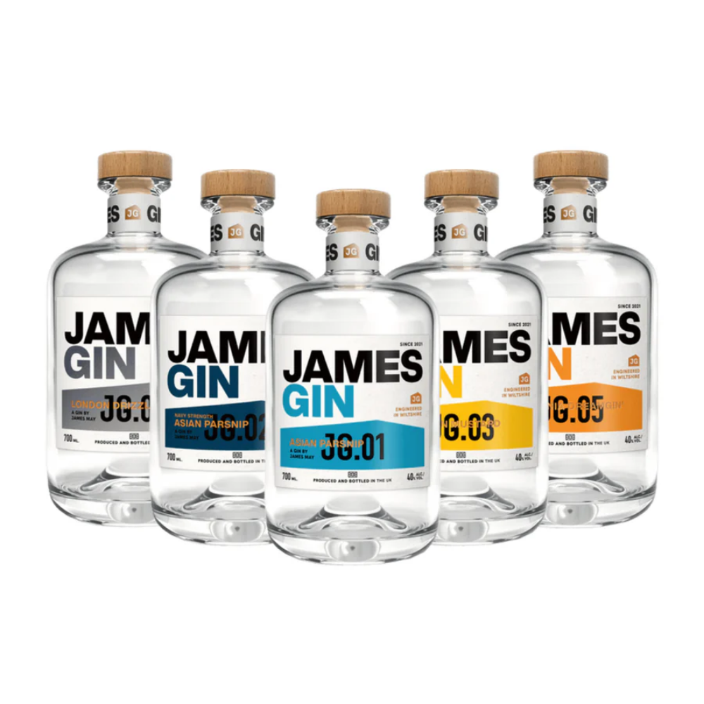 James Gin JG 01–05 Collection Bundle – Mission Trails Wine & Spirits
