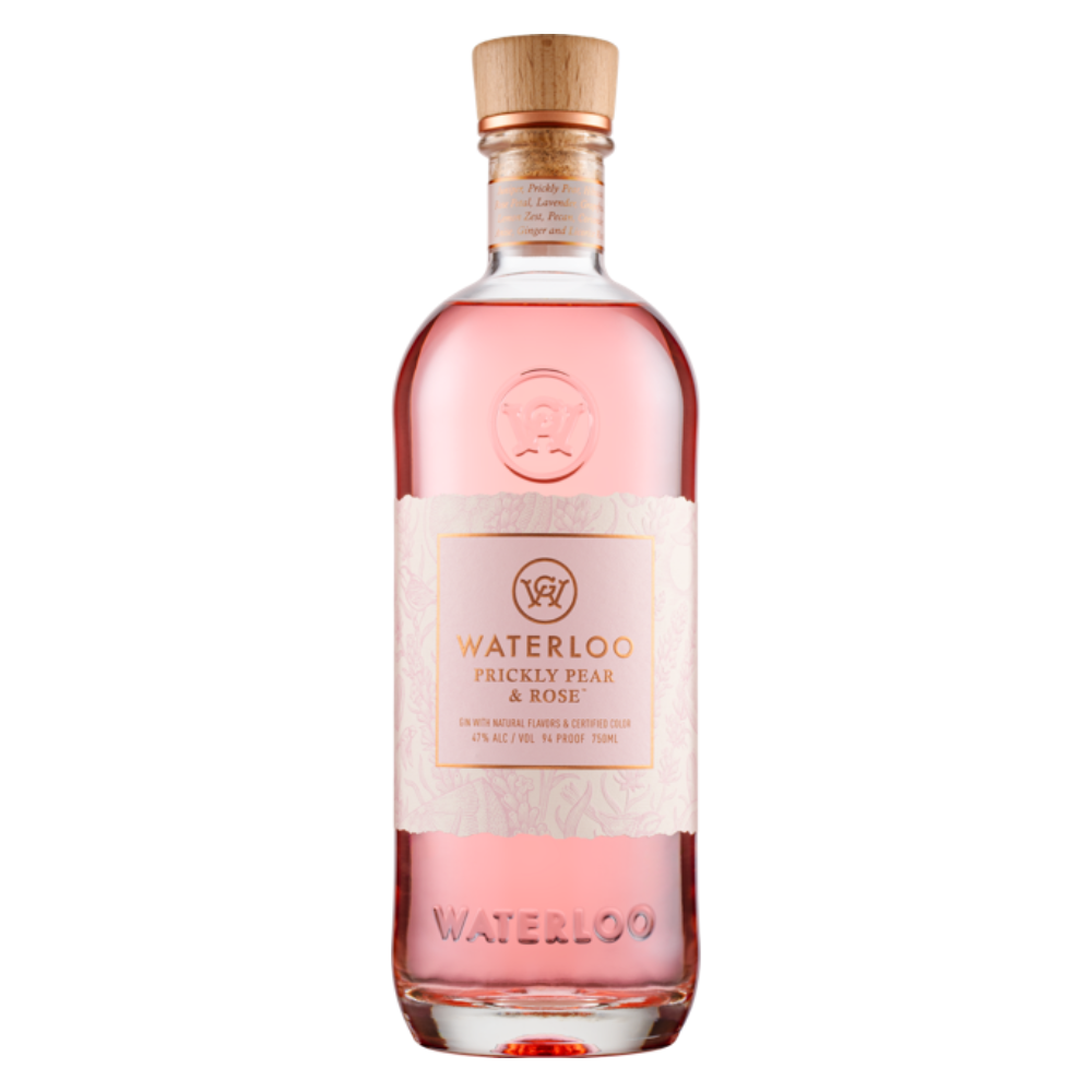 Waterloo Prickly Pear & Rose Gin – Mission Trails Wine & Spirits